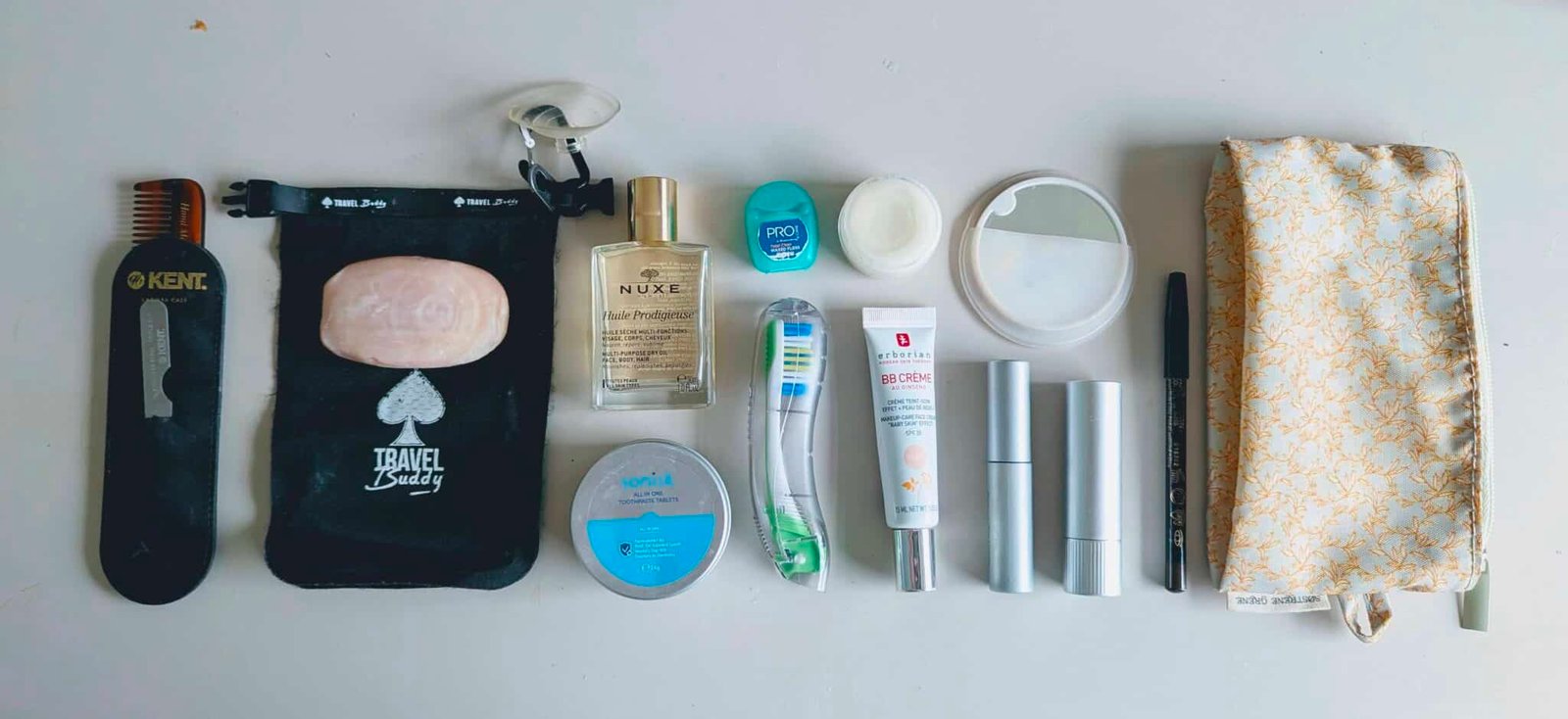 Travel Toiletries - My Minimalist Kit for Carry On Travel